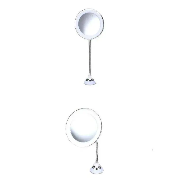 USB-Powered Spy Camera Mirror - LED Lighted Vanity Mirror